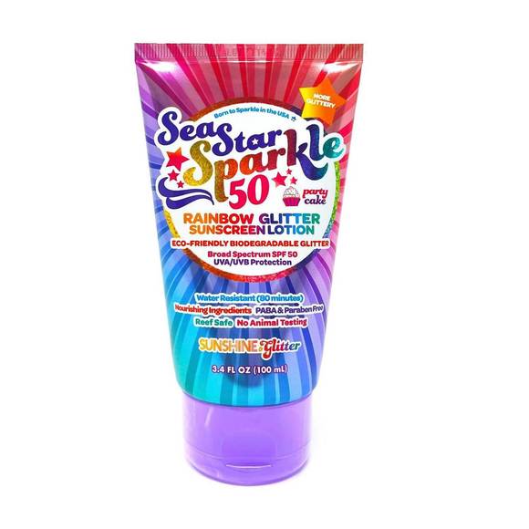 SUNSHINE & GLITTER | Skincare | New Sunshine Glitter Sea Star Sparkle ...